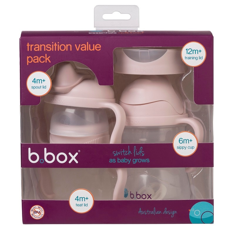 b.box | Transition Value Pack | 4 Cups in 1 Bundle | Creative Kids Lab